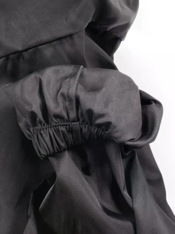 Prada 2010s Re-nylon Triangle Logo Hooded Jacket