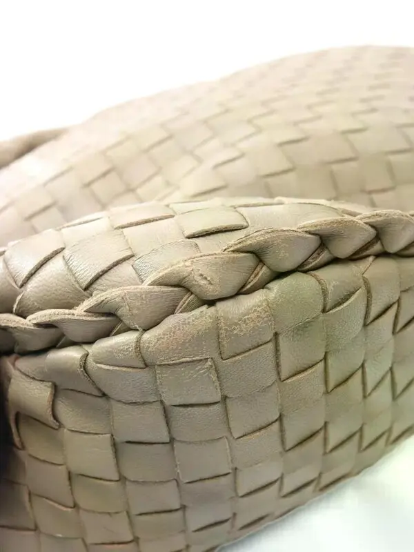 Bottega Veneta 2000s Intrecciato Veneta Shoulder Bag - Neutrals