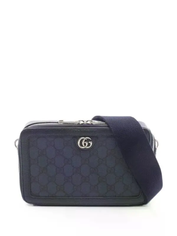 Gucci 2010s Ophidia Gg Supreme Shoulder Bag - Blue
