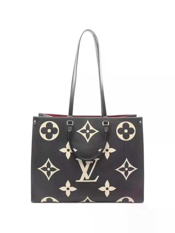 LOUIS VUITTON Onthego Gm Tote Bag - Black