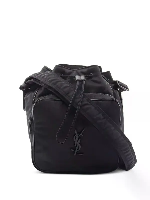 Saint Laurent Small Nikki Bucket Bag - Black