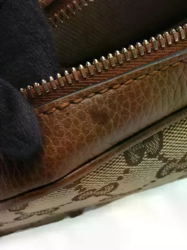 Gucci 2010s Bree Gg Canvas Shoulder Bag