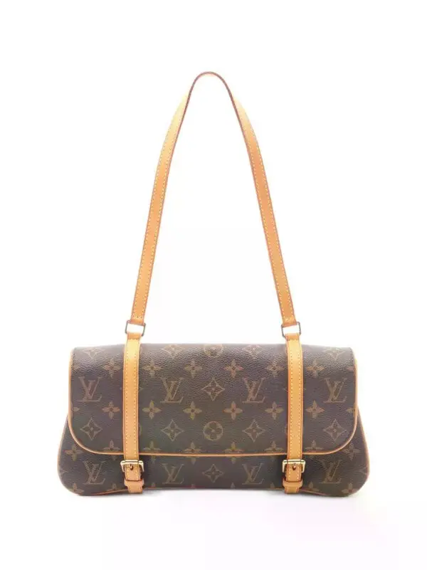 LOUIS VUITTON Monogram Shoulder Bag - Brown