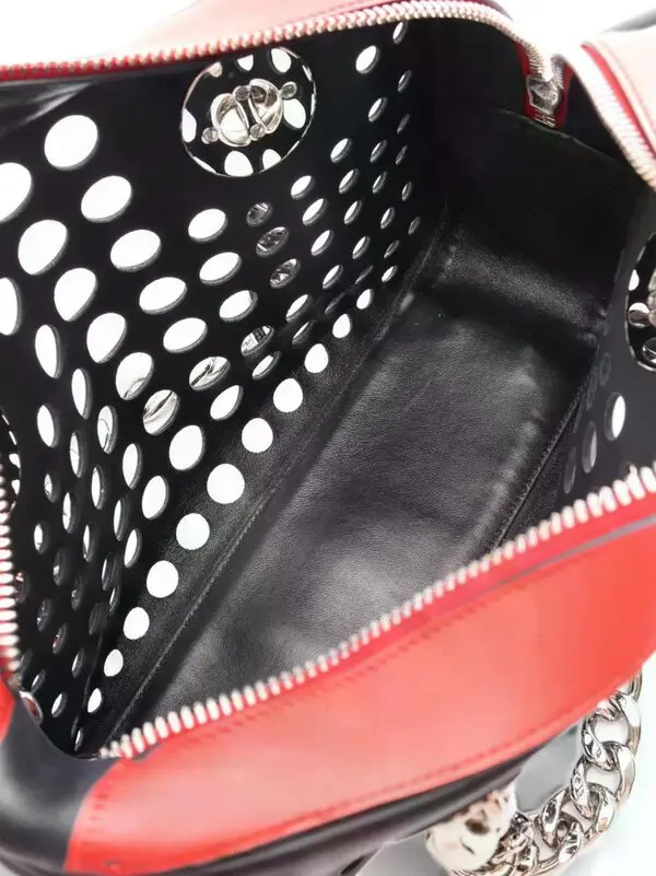 Prada City Fori Perforated Shoulder Bag