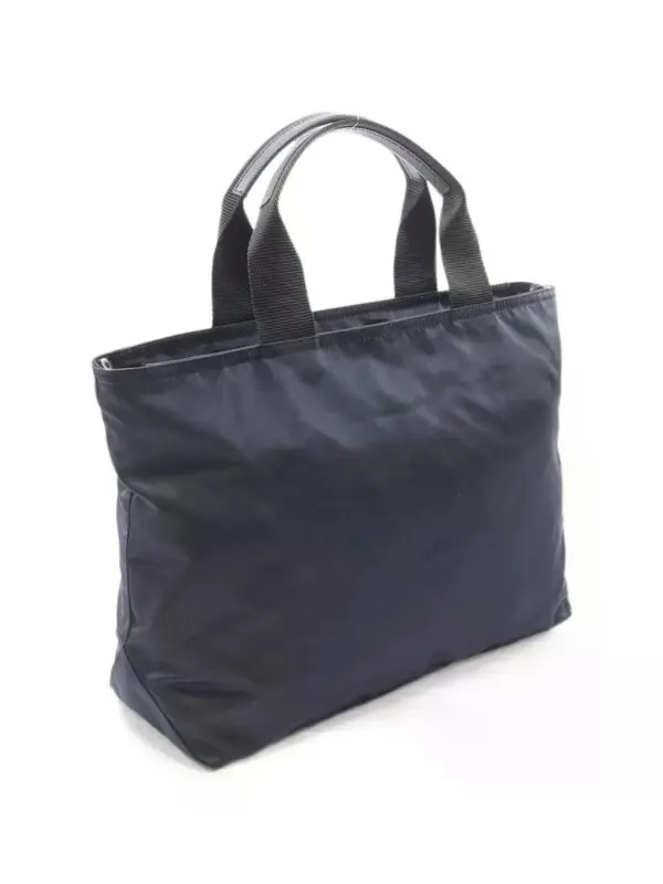 Prada Vela 2-way Saffiano-leather Tote Bag - Blue