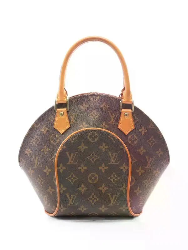LOUIS VUITTON 1997 Pm Ellipse Monogram Tote Bag - Brown