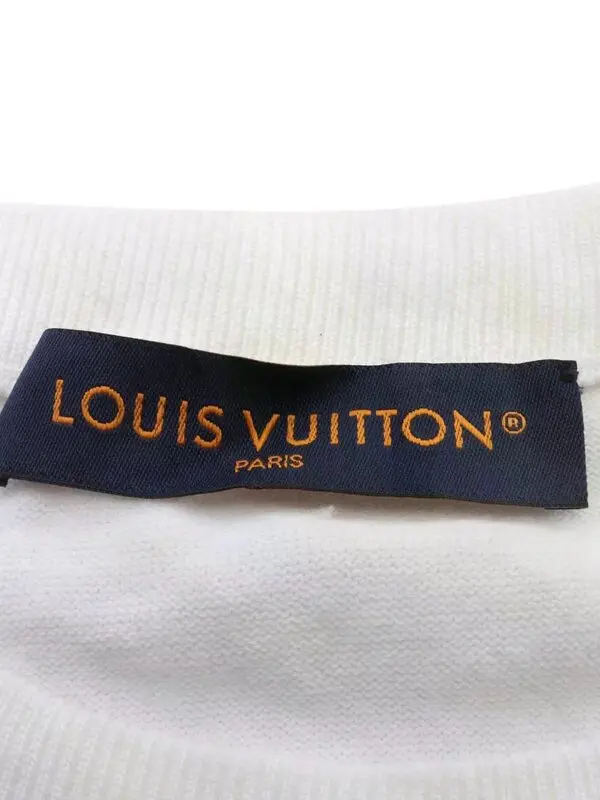 LOUIS VUITTON 2010s Ski Logo T-shirt - White