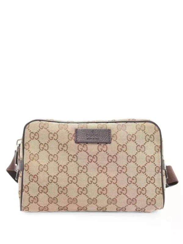 Gucci 2010s Gg Canvas Belt Bag