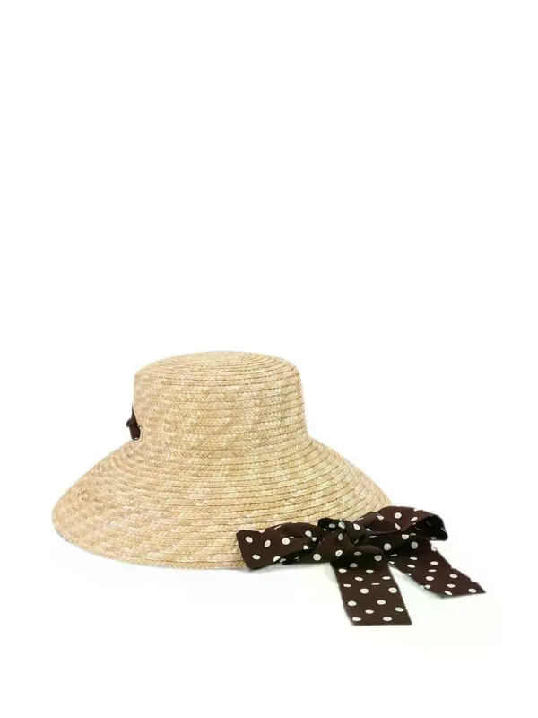 LAVI COUTURE Madeleine Raffia Hat