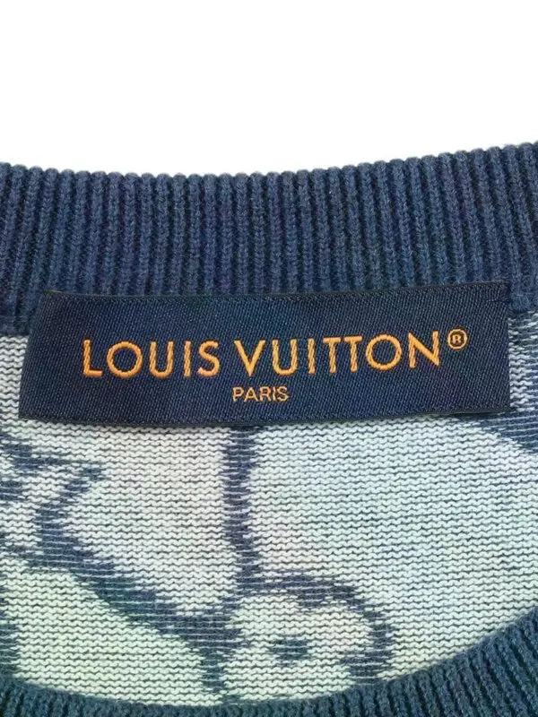 LOUIS VUITTON 2010s Monogram-pattern T-shirt