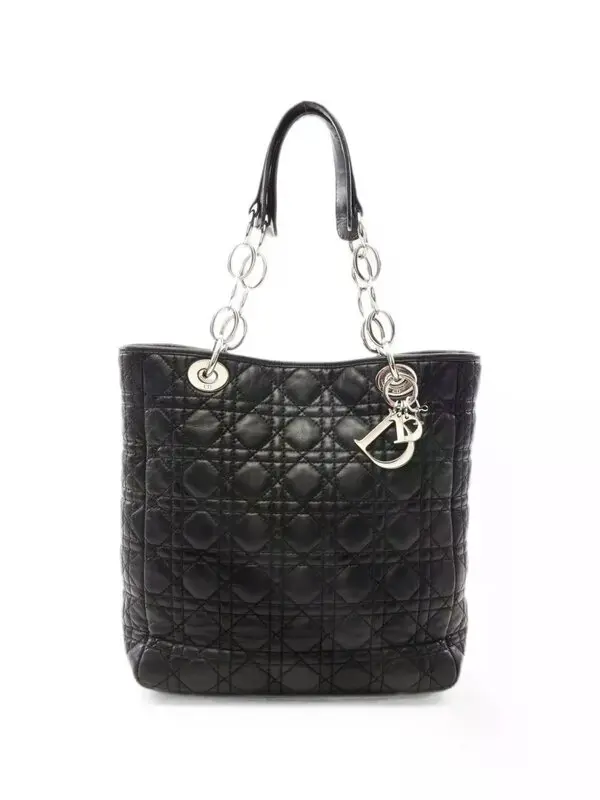 Dior 2000s Cannage Tote Bag