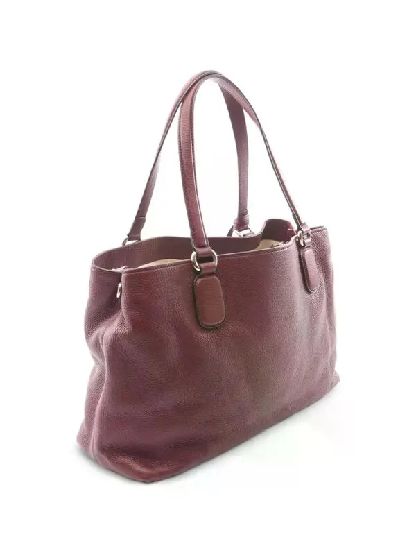 Gucci Soho Interlocking G Tote Bag - Red