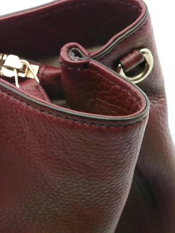 Gucci Soho Interlocking G Tote Bag - Red