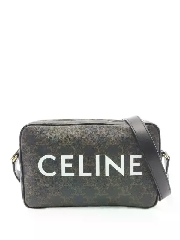 Celine 2010s Medium Triomphe Messenger Bag