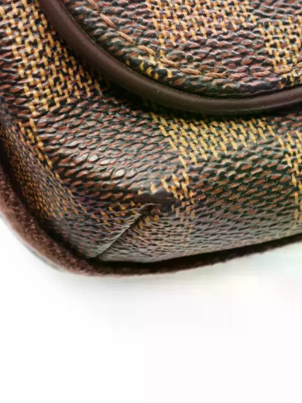LOUIS VUITTON Damier Ebene Brooklyn Shoulder Bag