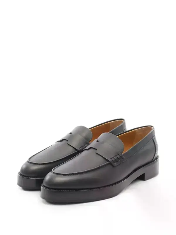 Hermès Leather Loafers - Black