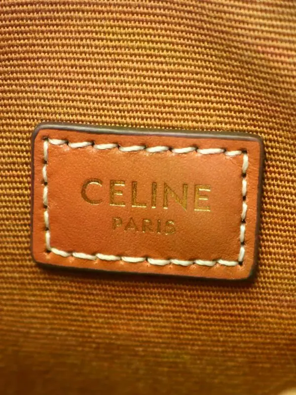 Celine 2010s Triomphe Heart-shaped Mini Bag
