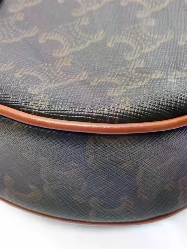 Celine Triomphe Heart Mini Bag - Brown