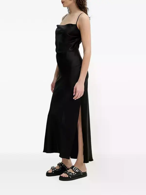 Nanushka Macia Side-slit Midi Dress