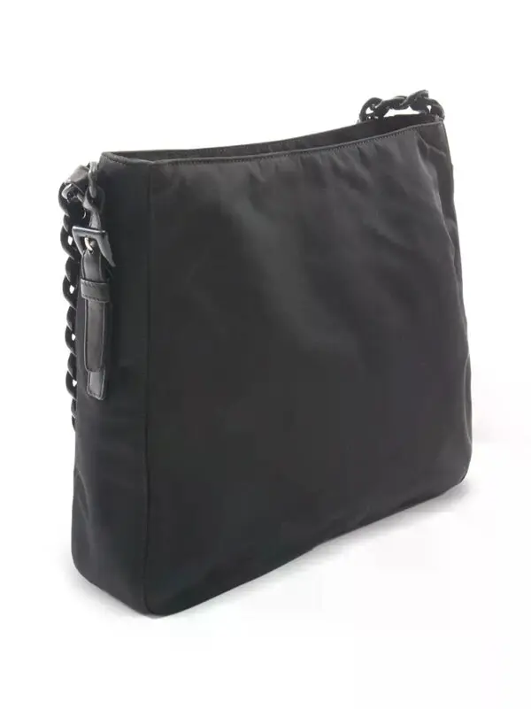 Prada Tessuto Bacheli Chain Shoulder Bag