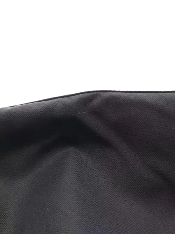 Prada 2000s Triangle Logo Tote Bag