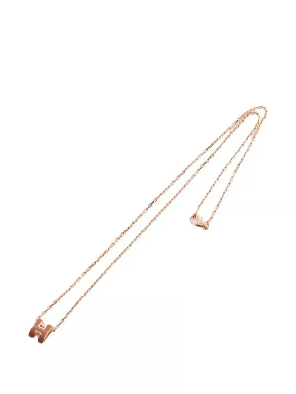 Hermès Mini Pop H Necklace - Pink