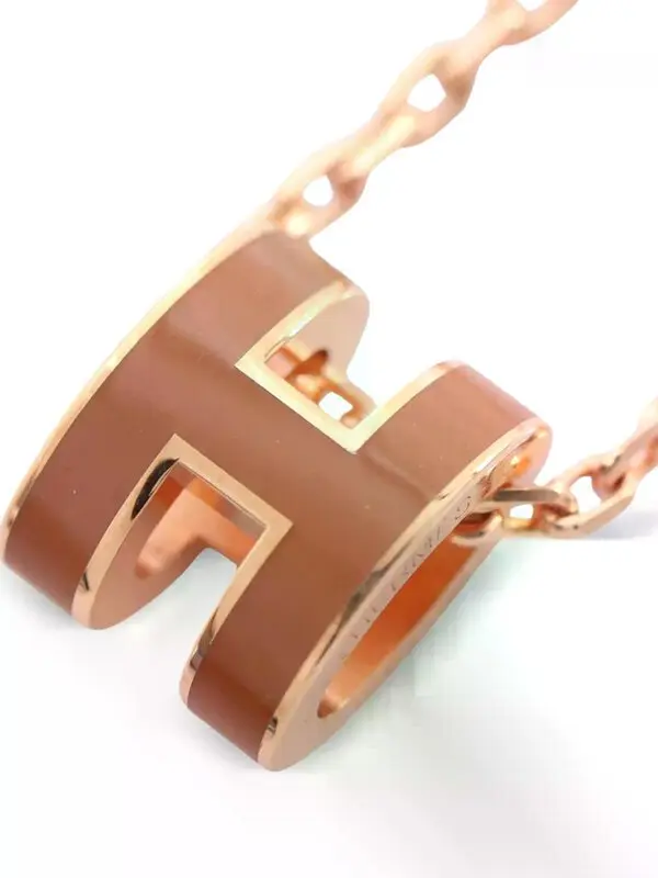Hermès Mini Pop H Necklace - Pink