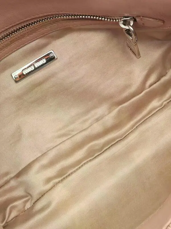 Miu Miu 2000s Matelassé Shoulder Bag - Pink