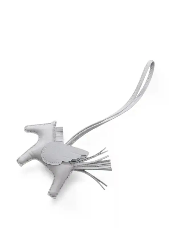 Hermès Pm Rodeo Pegasus Bag Charm - Grey
