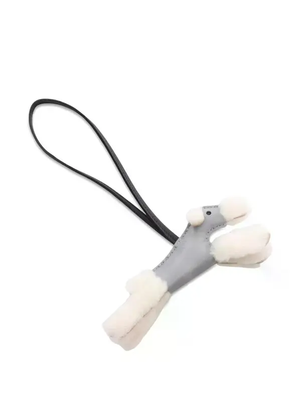 Hermès Poodle Charm Bag Charm - Grey