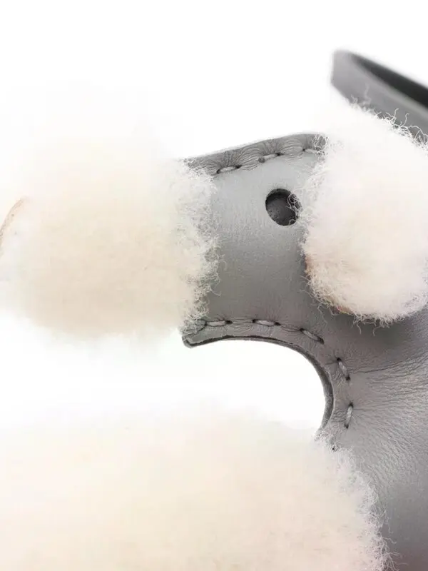 Hermès Poodle Charm Bag Charm - Grey