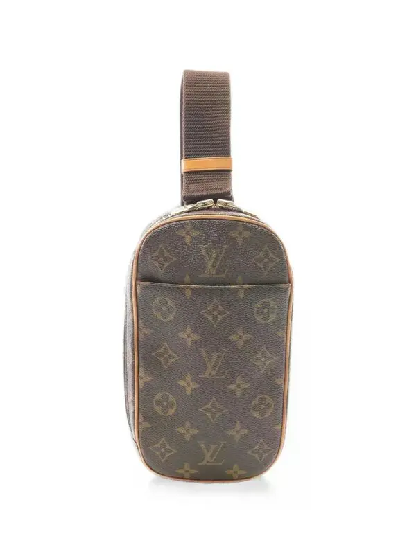 LOUIS VUITTON 2004 Monogram Pochette Ganju Belt Bag