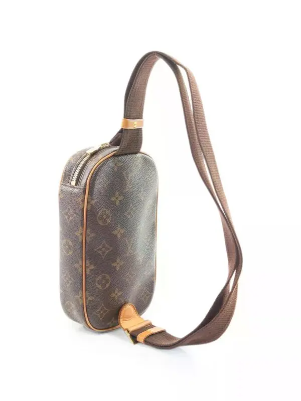LOUIS VUITTON 2004 Monogram Pochette Ganju Belt Bag