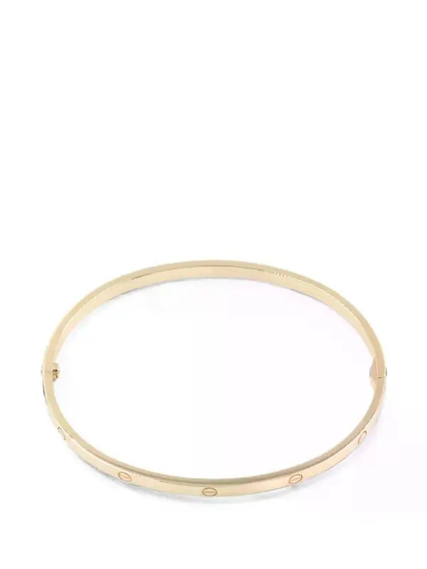 Cartier 18k Yellow Love Sm Bracelet - Gold