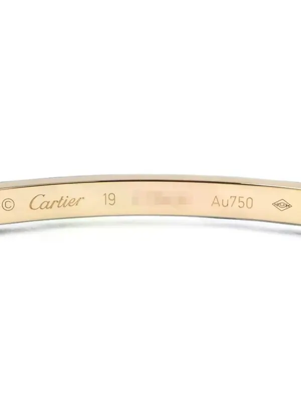 Cartier 18k Yellow Love Sm Bracelet