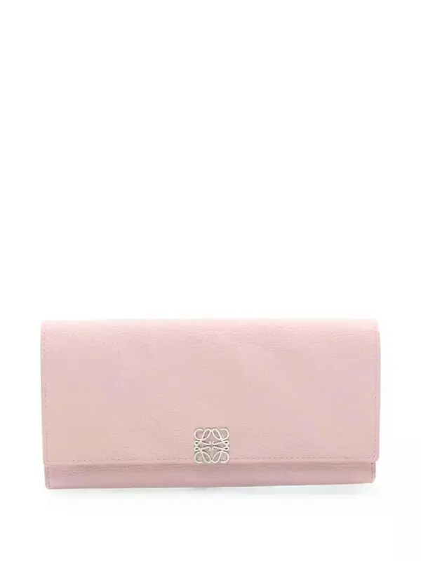 Loewe 2010s Anagram Continental Wallet