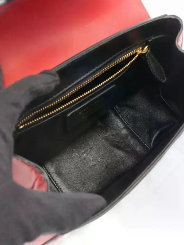 Prada 2010s Sidone Saffiano Leather Tote Bag