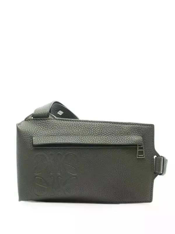 Loewe Vertical T-pocket Belt Bag - Green