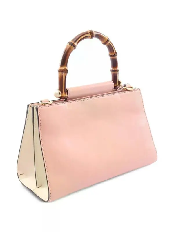 Gucci Bamboo Top Handle Handbag - Pink