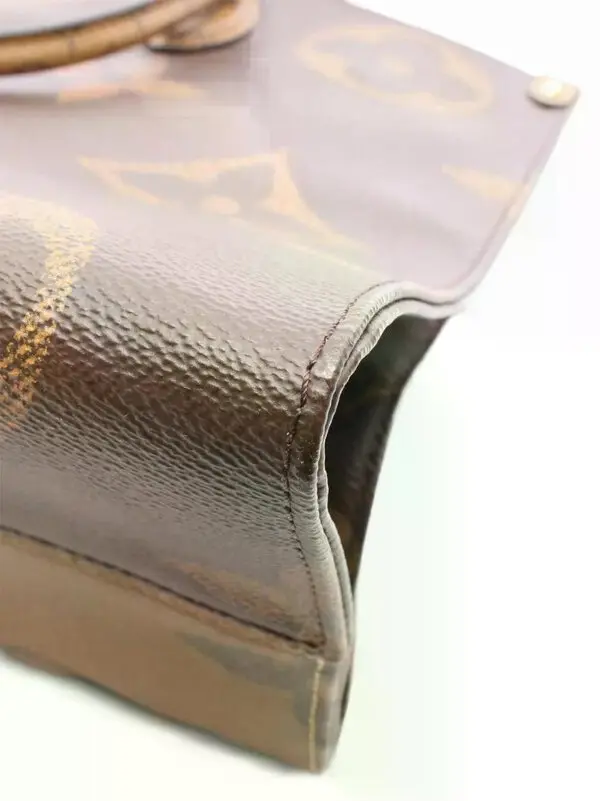 LOUIS VUITTON 2019 Monogram Giant On-the-go Tote Bag - Brown