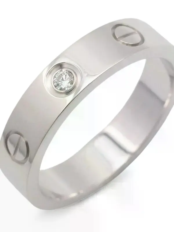 Cartier 2010s Mini Love Diamond Ring