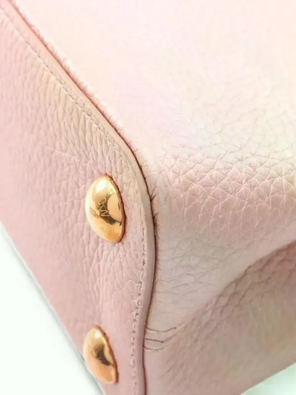 LOUIS VUITTON Capucines Bb Tote Bag - Pink