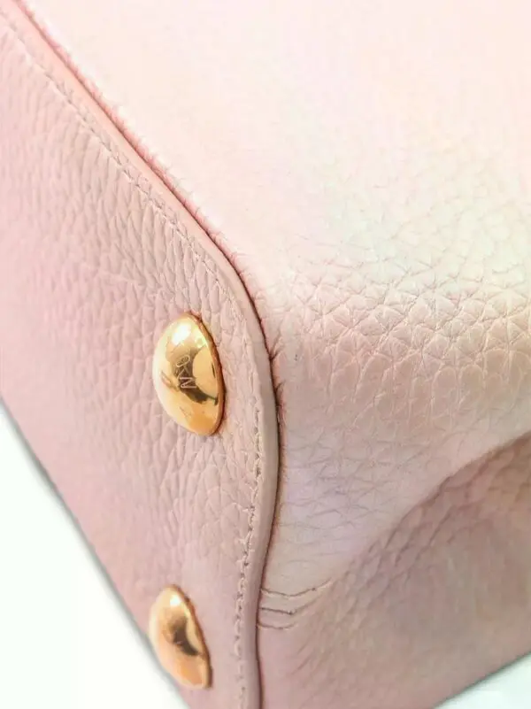 LOUIS VUITTON Capucines Bb Tote Bag - Pink