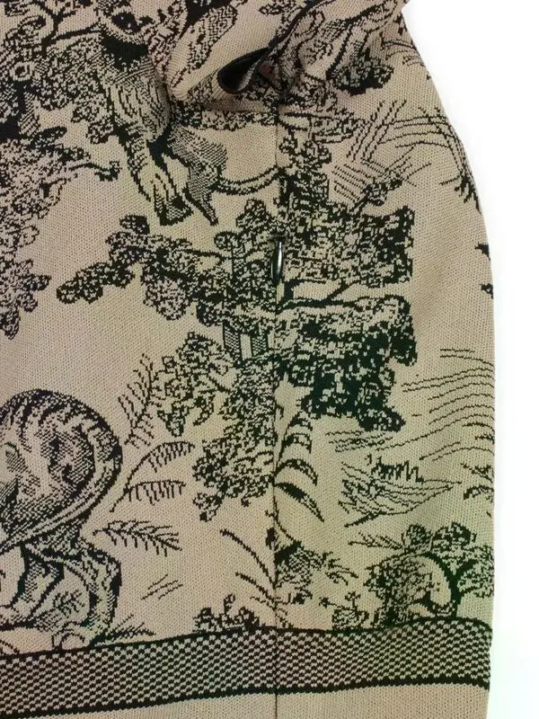 Dior Toile De Jouy Polo Shirt Dress - Neutrals