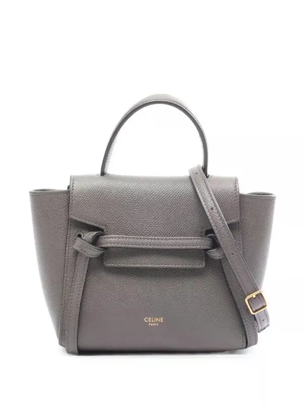 Celine 2010s Pico Tote Bag - Grey