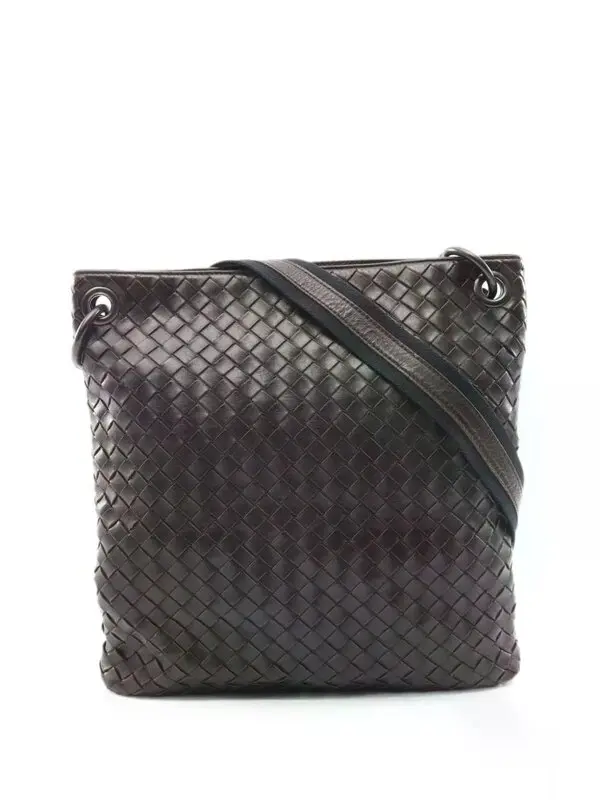 Bottega Veneta 2000s Intrecciato Shoulder Bag