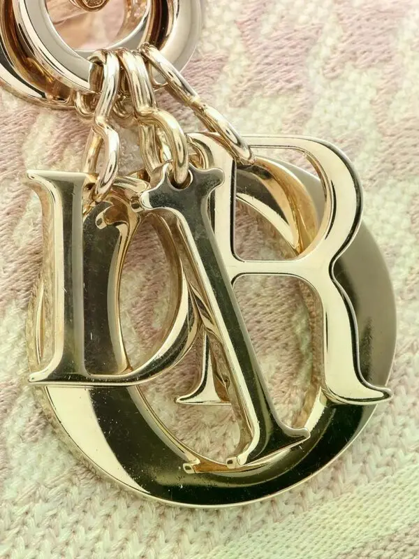 Dior 2010s Medium Lady D-lite Two-way Handbag