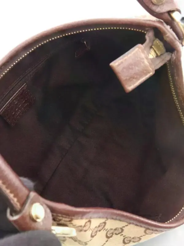 Gucci 2000s Abby Gg Canvas Shoulder Bag