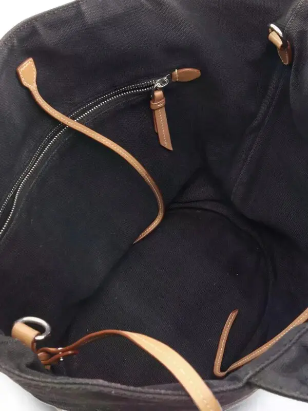 Prada 2000s Canapa Logo-print Tote Bag