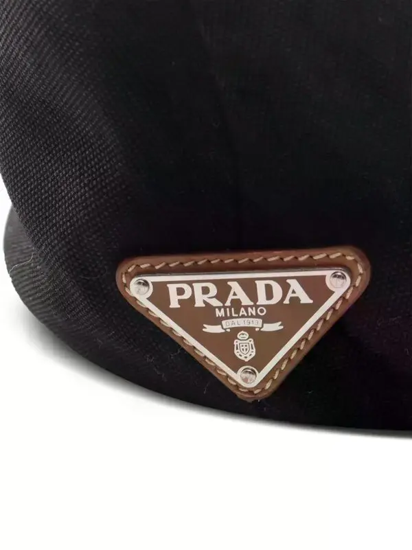 Prada Canapa Logo Print Tote Bag